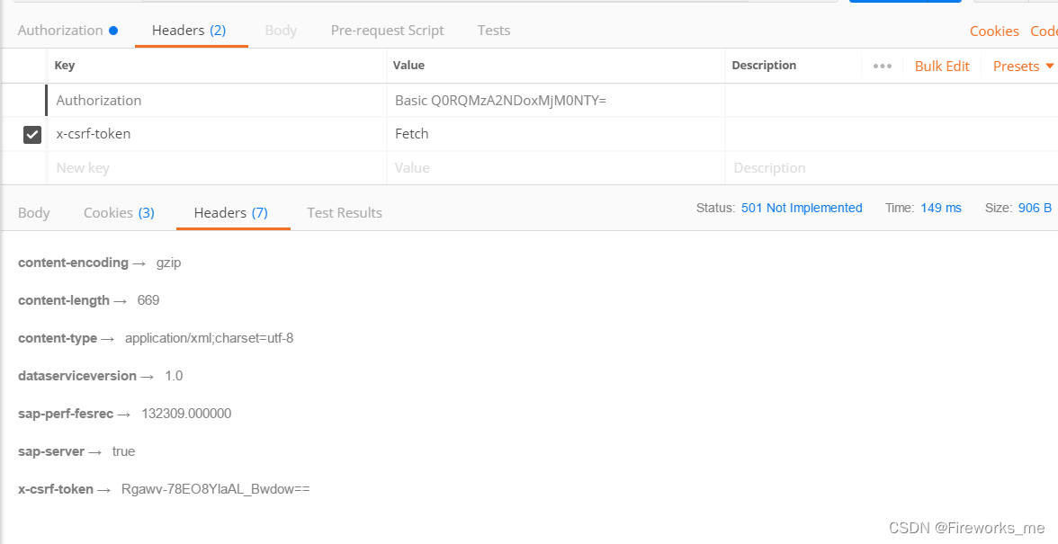 Postman测试odata Csrf Token Validation Failed Csdn博客