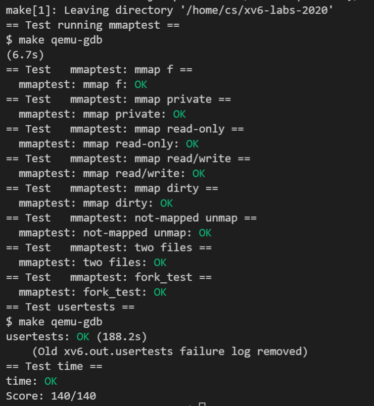 xv6-lab10-mmap_xv6 lab mmap-CSDN博客