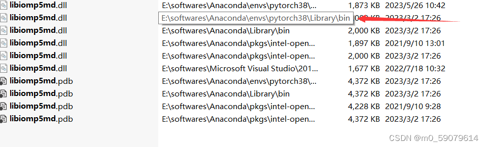 报错OMP: Error #15: Initializing libiomp5md.dll, but found libiomp5md.dll already initialized-CSDN博客