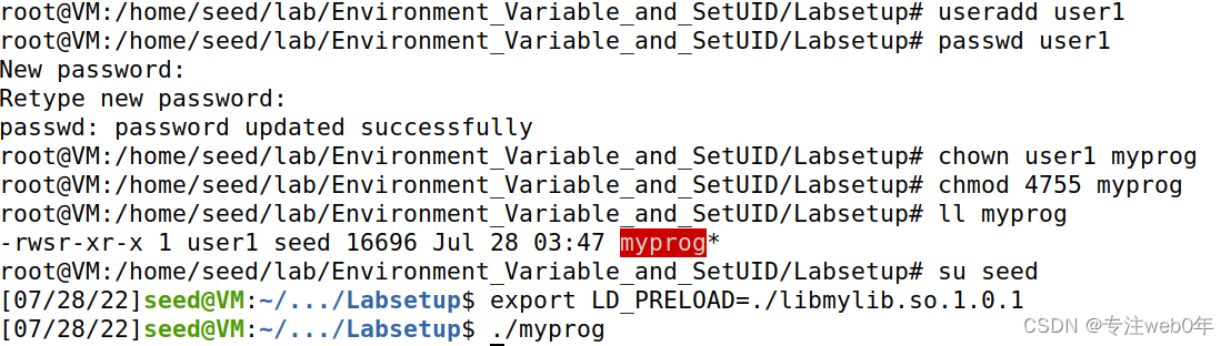 Environment_Variable_and_SetUID_seed 的root密码-CSDN博客
