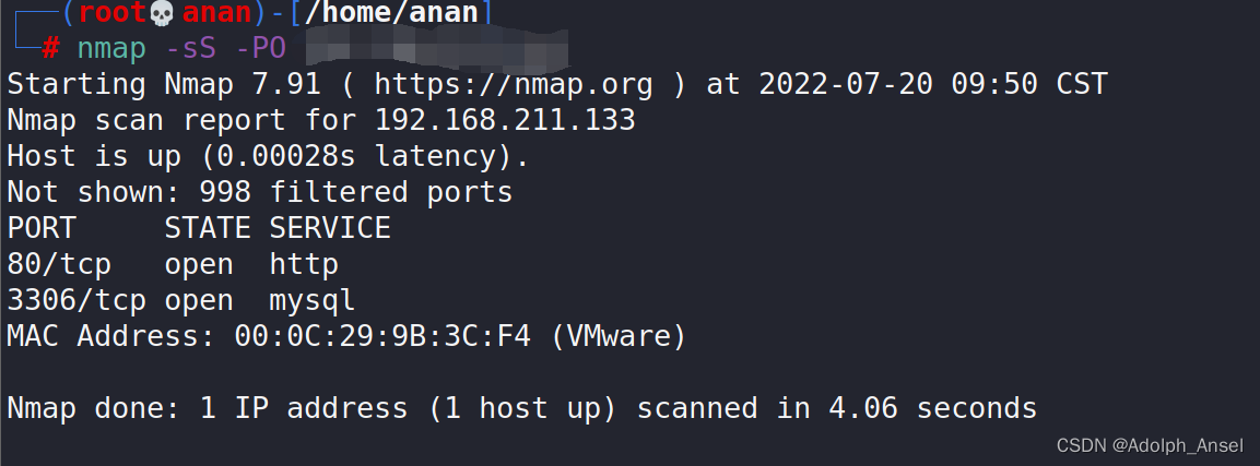 端口扫描、服务发现_cmd端口扫描-CSDN博客