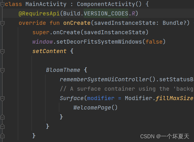 Jetpack Compose 实现沉浸式状态栏_com.google.accompanist:accompanist-insets-CSDN博客