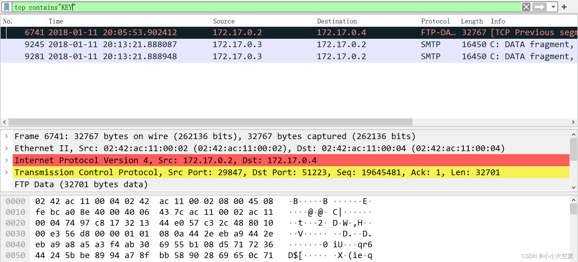 Buuctf [DDCTF2018]流量分析-CSDN博客