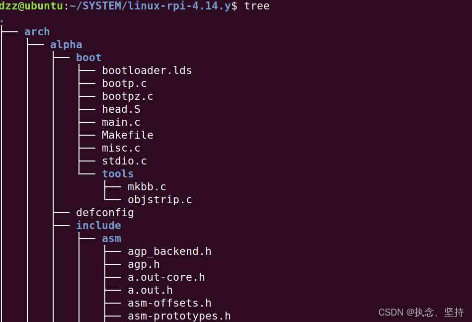树莓派Linux源码目录树分析_linux代码树-CSDN博客