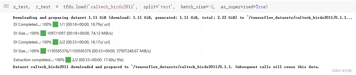 【caltech_birds2011数据集手动下载】| All attempts to get a Google authentication bearer token failed.（含下载 ...