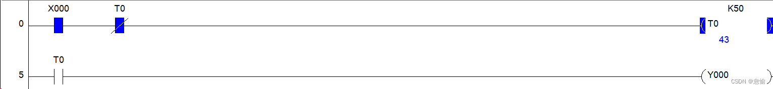 三菱FX3U系列—定时器_三菱100ms与10ms定时器-CSDN博客