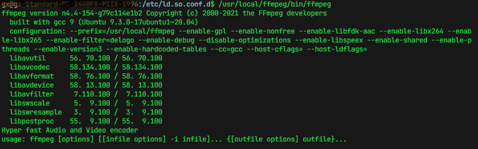 ubuntu 20.04下编译ffmpeg 以及各种常见错误_sudo apt-get install build-essential checkinstall -CSDN博客