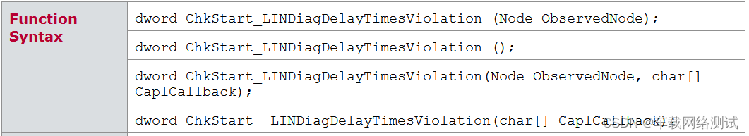 Vector - CAPL - 检查LIN事件状态_lin节点诊断p2超时-CSDN博客