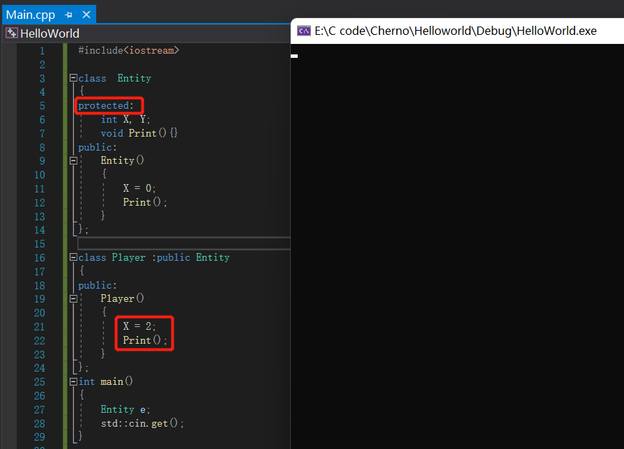 Cherno C++ P29 C++可见性-CSDN博客