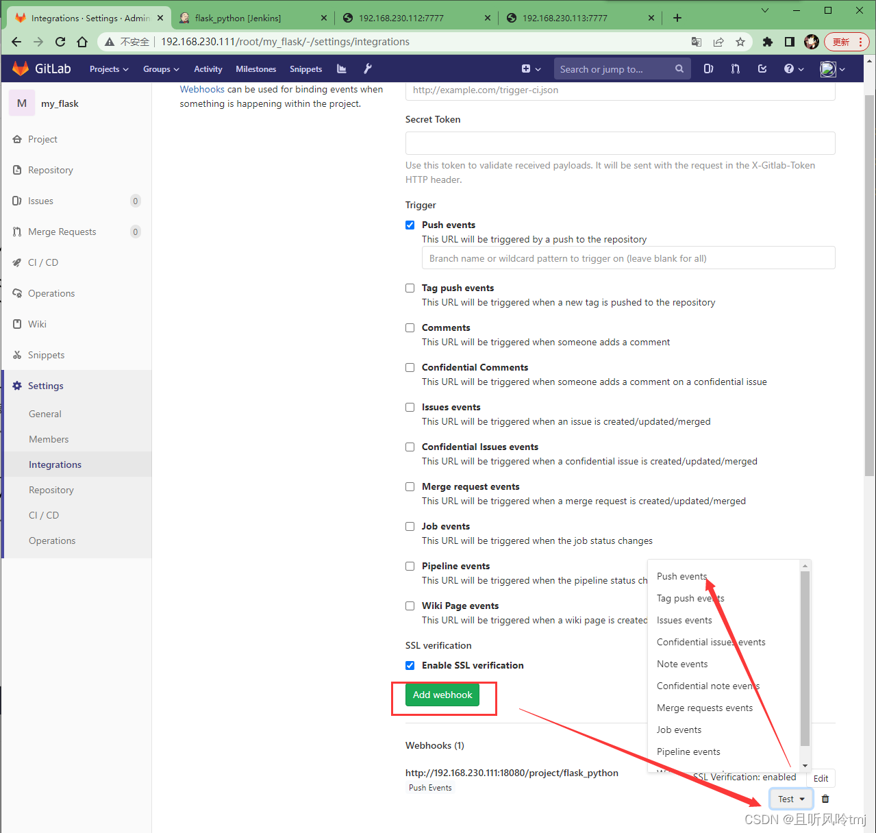 基于git+gitlab+jenkins实现python项目自动化发布_jenkins git 的python 项目 发布-CSDN博客