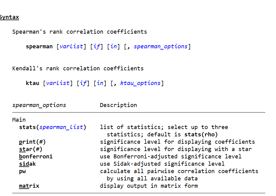 STATA如何进行斯皮尔曼检验_stata spearman相关系数检验-CSDN博客