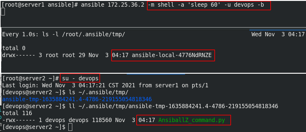 ansible的安装及简单配置_ansible -i -f参数-CSDN博客