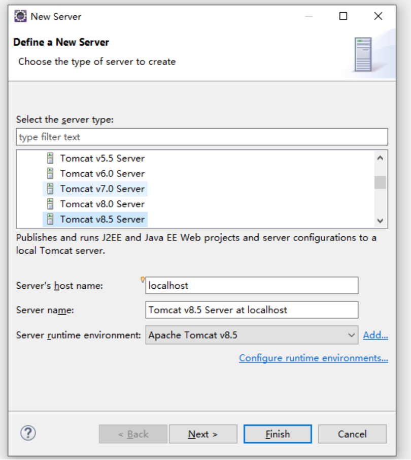 eclipse配置tomcat详解（图文版）_无尘子的博客-CSDN博客