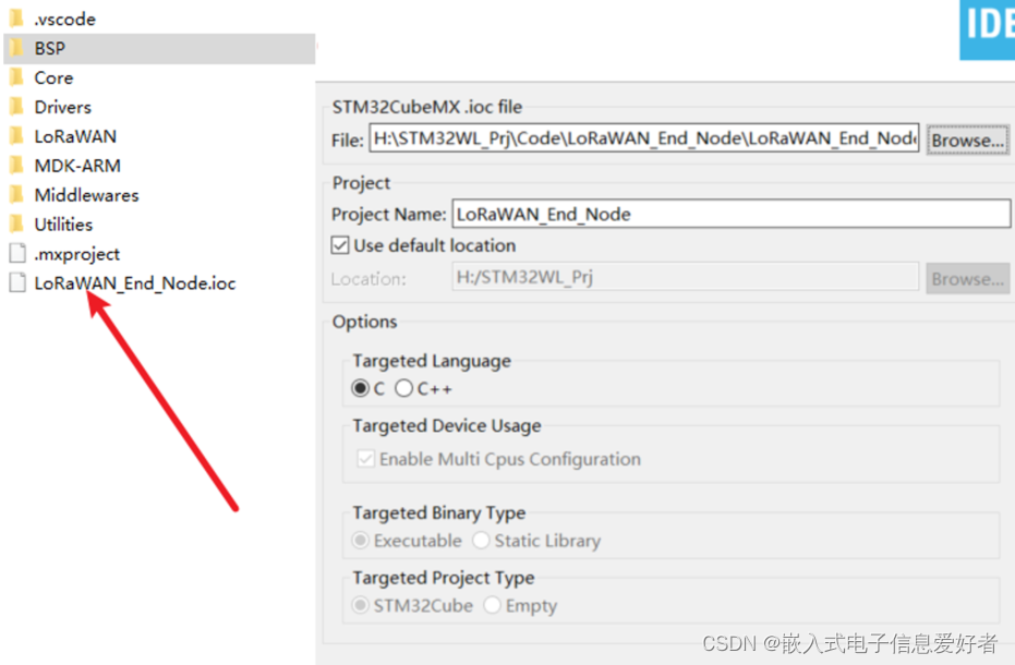 【lorawanendnode】基于stm32cube Ide的代码移植与烧写lora官方node代码移植 Csdn博客 
