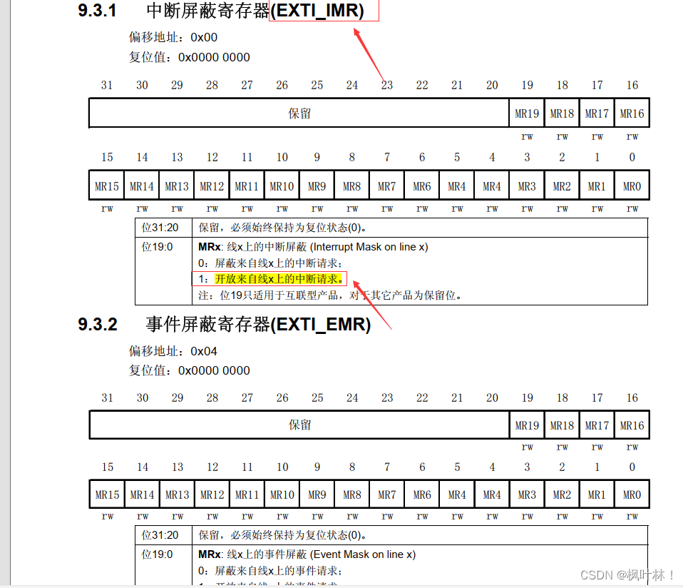 STM32——EXTI和NVIC以及使用_stm32 nvic-CSDN博客