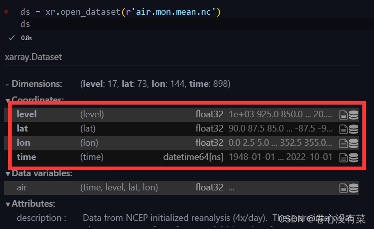 Nc文件根据经纬度提取点上数值ncdataset读取对应经纬度的温度数据 Csdn博客