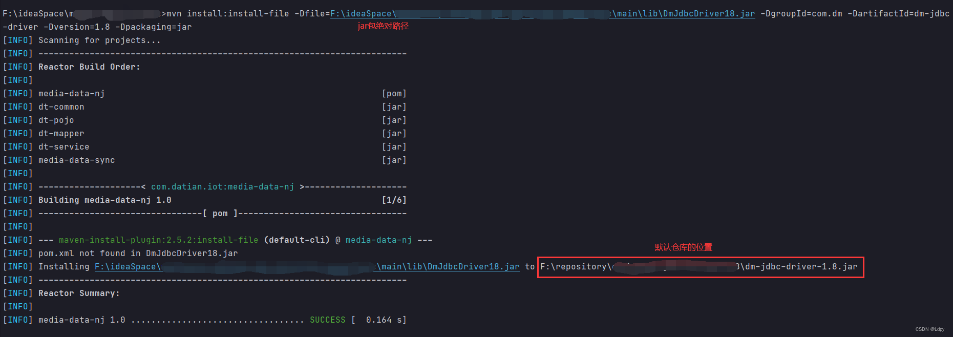 maven安装jar包到本地仓库（mvn install:install-file）-CSDN博客
