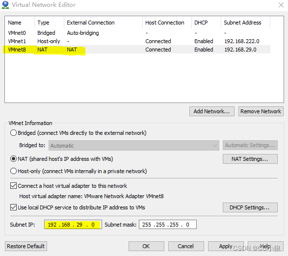 Xshell连接虚拟机错误：Could not connect to ‘192.168.133.100‘ (port 22): Connection failed._could not ...