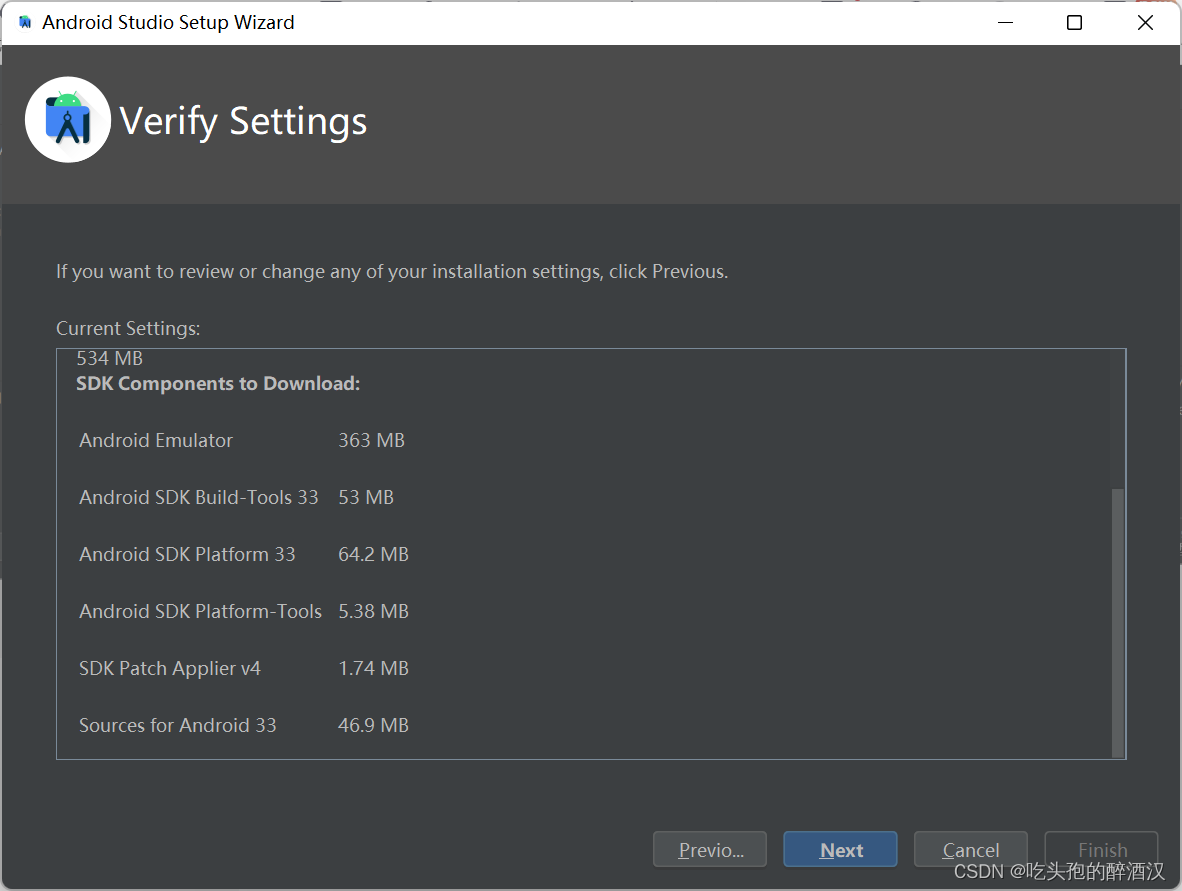 安装配置Android Studio_android studio chipmunk 下载-CSDN博客