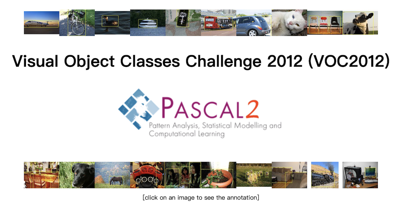 PASCAL VOC 2012数据集_pascal-c数据集论文-CSDN博客