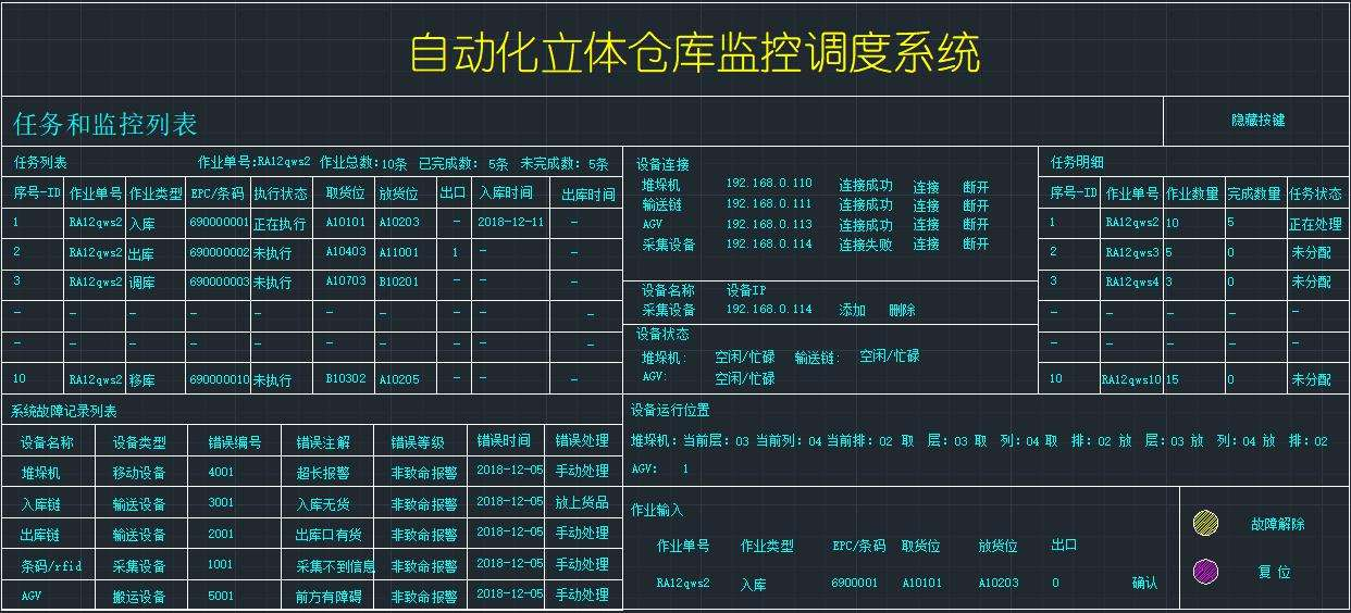 WCS仓库控制系统_wcs 源码-CSDN博客