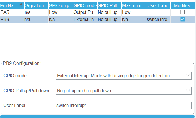 使用stm32cubemx实现按键控制led（中断方式）stm32cubemx实验4个按键采用中断方式编程。每当按键按下与其对应一个led亮 Csdn博客