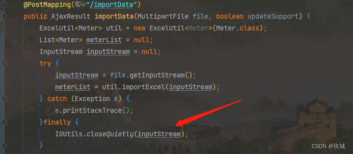 [import]报错:Failed to perform cleanup of multipart itemsjava.io.UncheckedIOException: Cannot ...