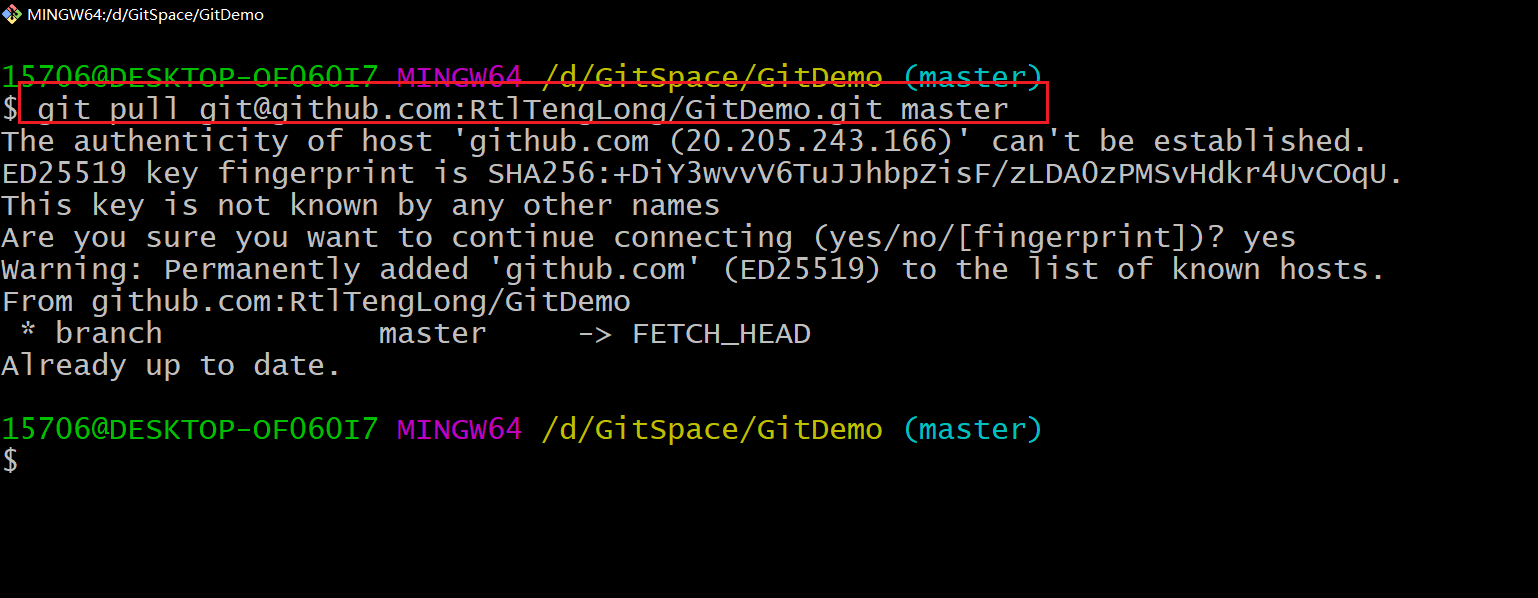 Git学习第3天（2021-12-08）2_you don't have any public ssh keys in your github -CSDN博客