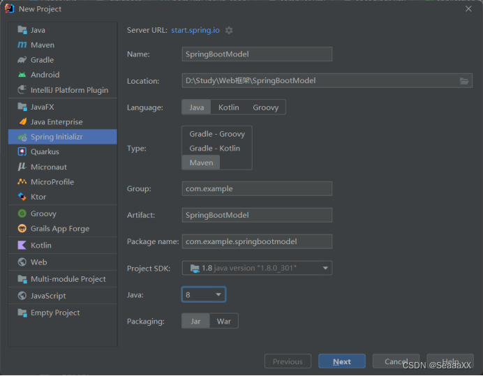 IDEA使用springboot快速构建项目整合SSM框架（各步骤详细说明介绍）_springboot+ssm项目搭建-CSDN博客