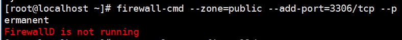 Linux 开启3306端口和Centos7防火墙设置_firewall-cmd --zone=public --add-port=3306-CSDN博客