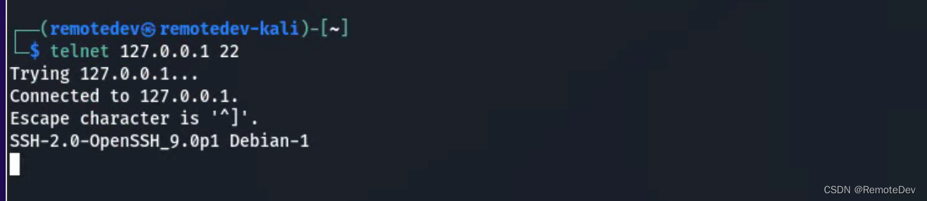 kali安装openssh-server支持远程ssh登陆_打开终端,输入命令“sudo apt-get install openssh-server”(如果是-CSDN博客