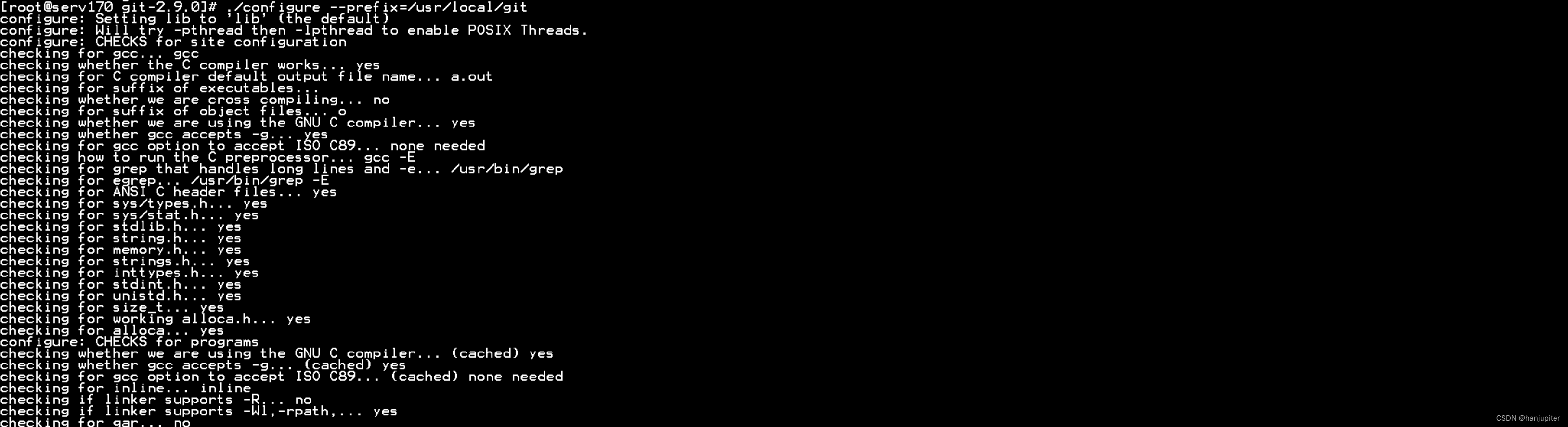 Cenos7.9安装git-2.9.0软件_git2.9-CSDN博客