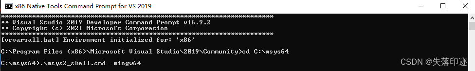 windows下利用MSVC编译32位的Ffmpeg源码_ffmpeg 32-CSDN博客