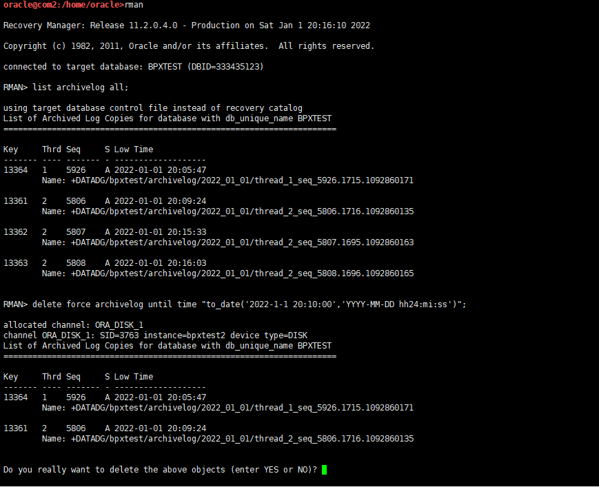 Oracle 归档相关知识_oracle归档日志保留多久-CSDN博客