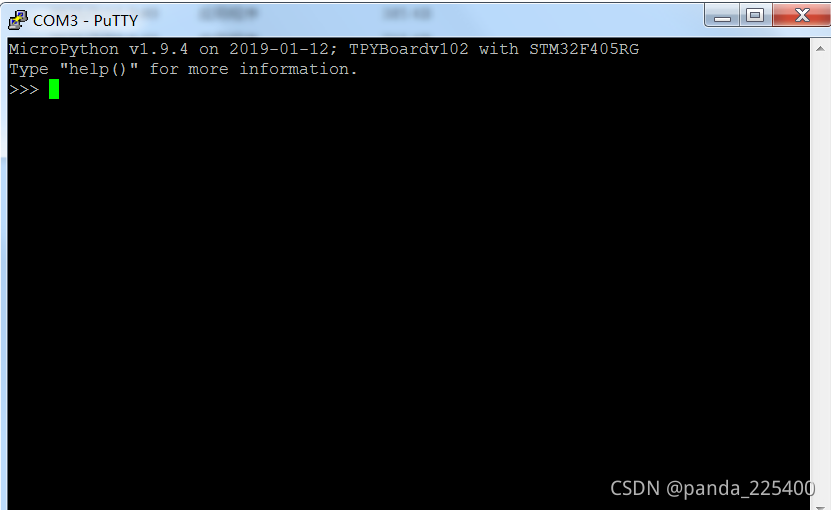 Putty控制tpyboradmicropythonpython里putty是什么 Csdn博客