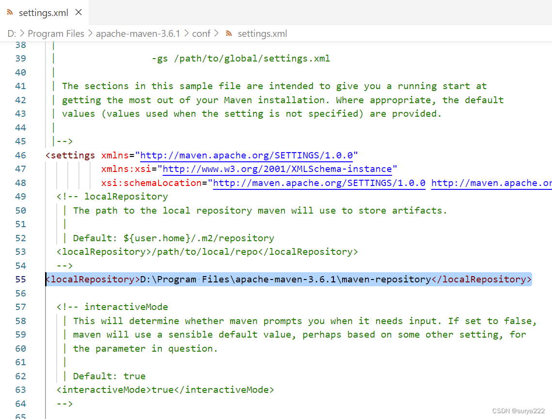 Maven3.6.1的下载安装和配置_apache-maven-3.6.1 下载-CSDN博客