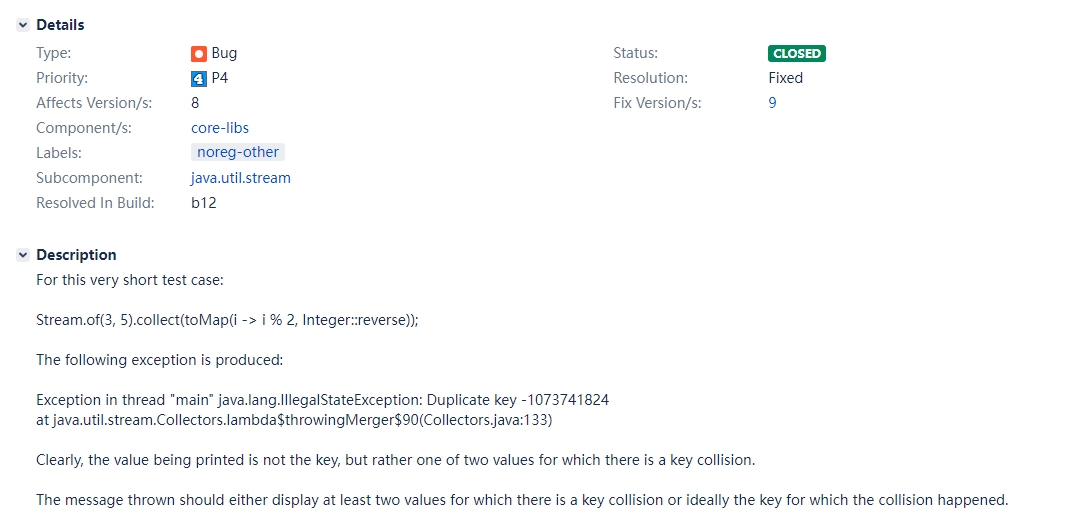 Java8 Collectors.toMap Duplicate key 报错问题。-CSDN博客