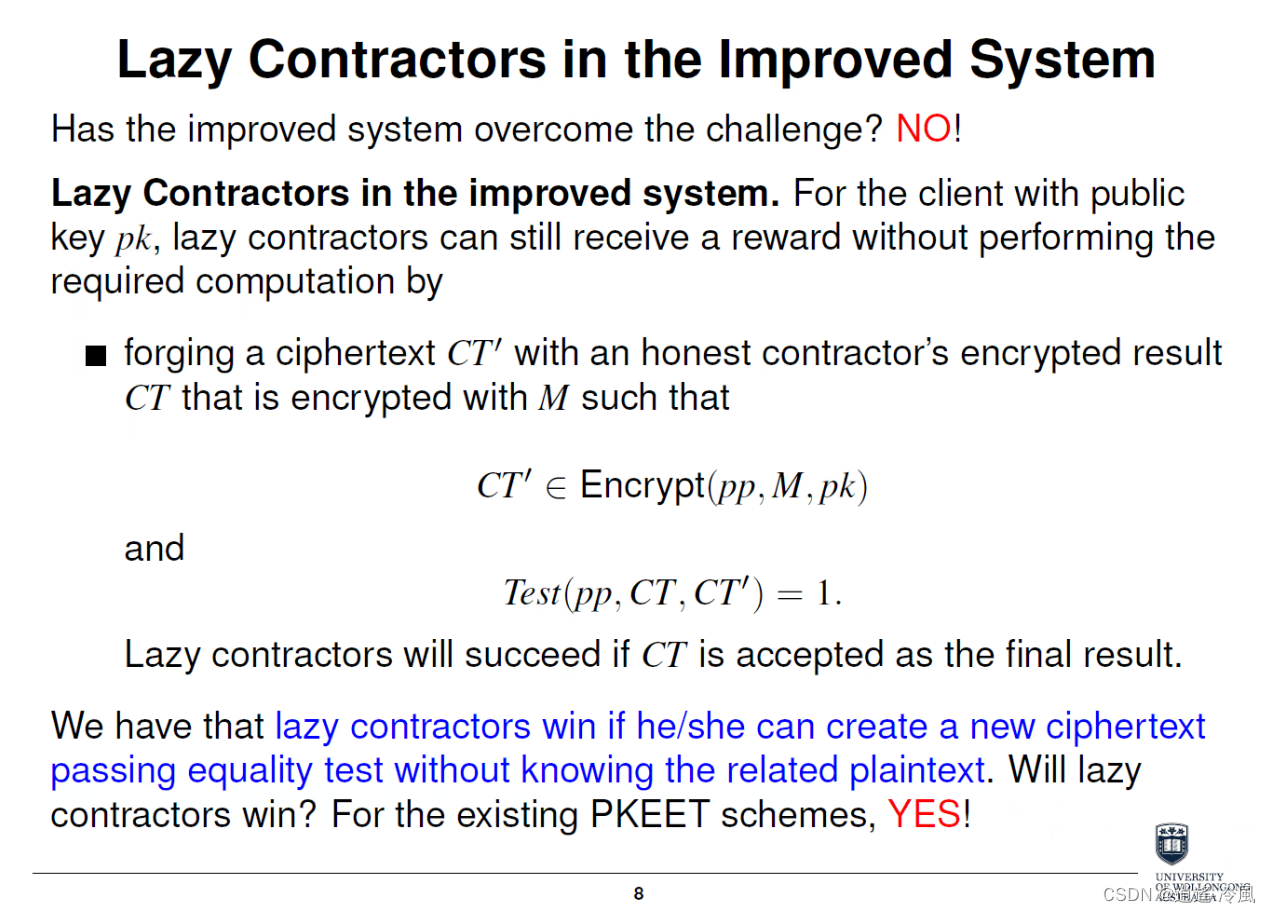【Willy Susilo 学术报告02】Secure Replication-based Outsourced Computation Using Smart Contracts...-CSDN博客