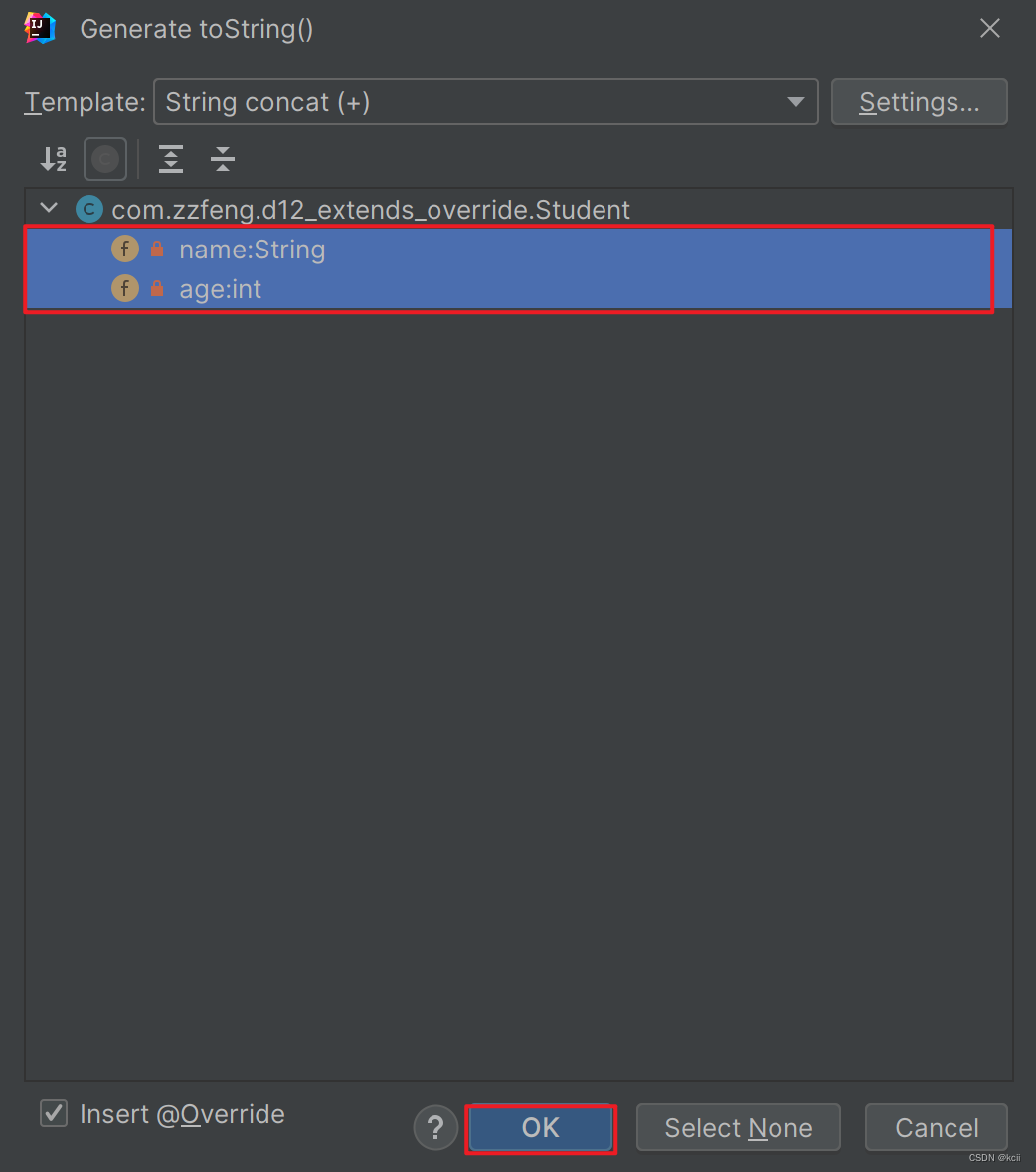 Java_idea64-自动重写toString的快捷方式_idea新加成员后tostring方法怎么快速修改-CSDN博客