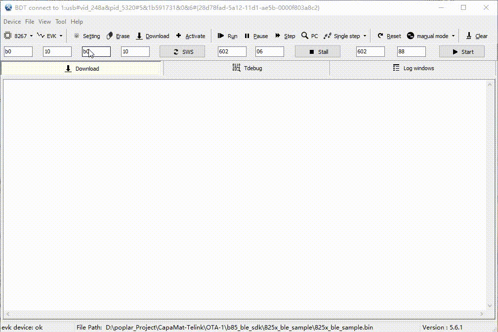 Tlsr8258 使用BDT读取内部flash的数据_bdt如何读取flash内容-CSDN博客