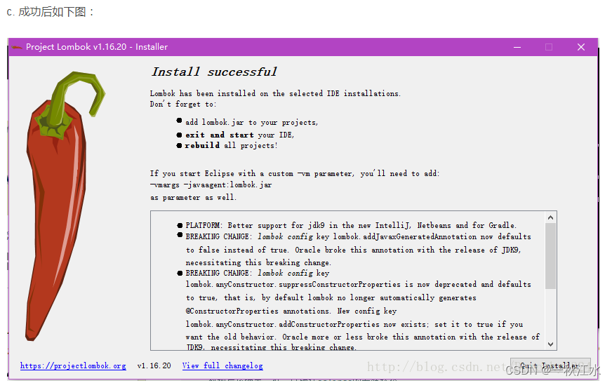eclipse安装lombok.jar_@slf4j在eclipse没有作用安装完lombok.jar包也一样-CSDN博客