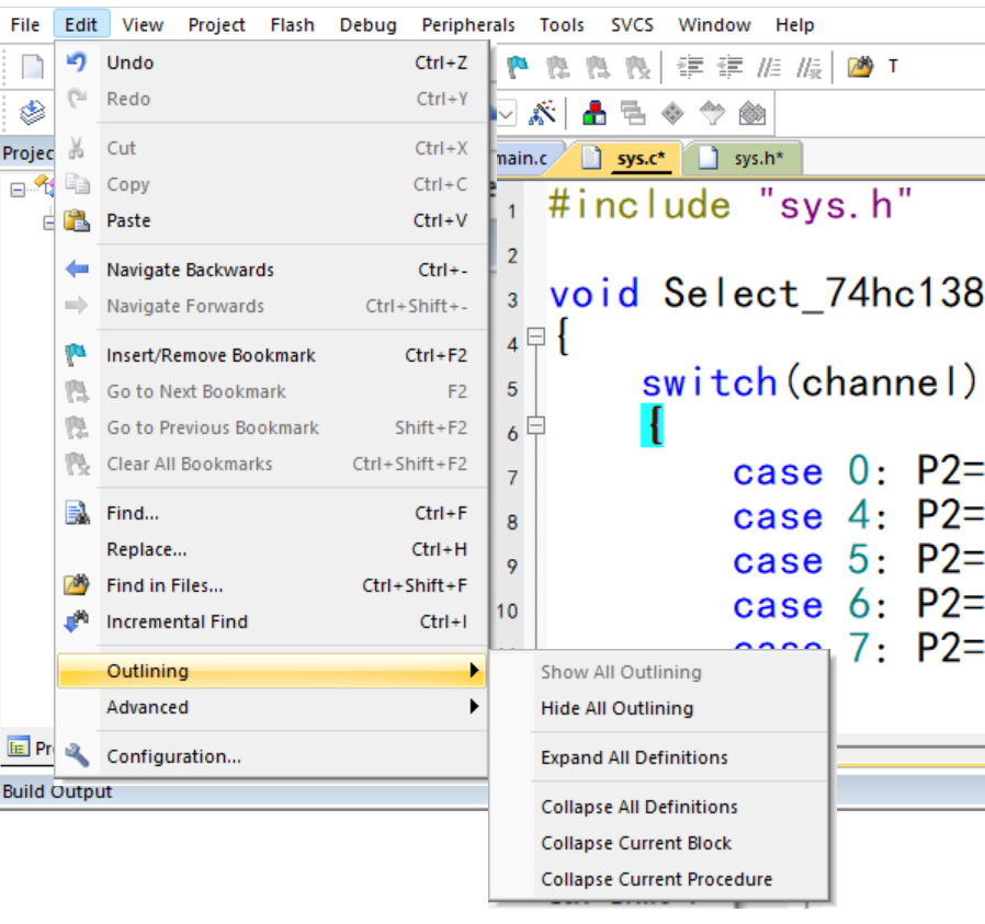 Keil 5中折叠代码_keil软件代码收起的操作-CSDN博客