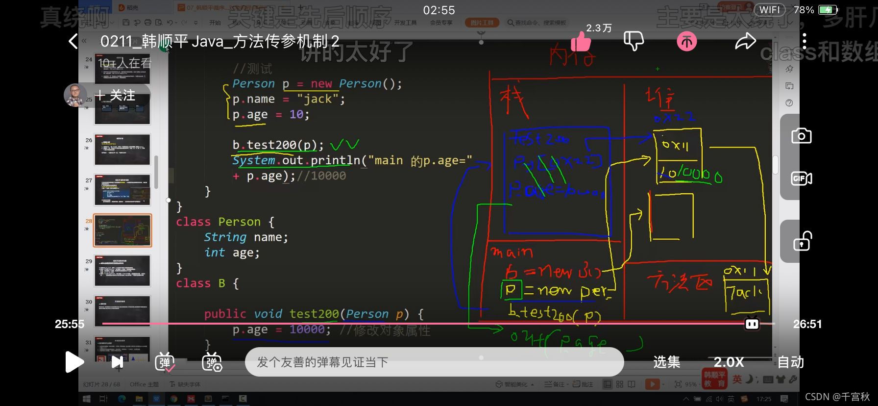 Java 成员方法传参机制java成员方法传参机制 Csdn博客