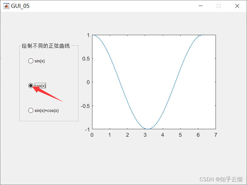5 Matlabgui使用按钮组button Group绘制不同的正弦曲线matlab Button Group Csdn博客