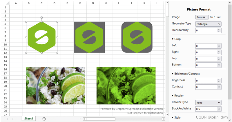 SpreadJS V15.0 Update2 新特性一览