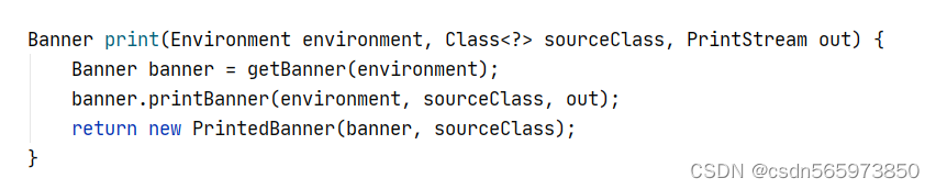 SpringBoot源码 | printBanner方法解析_printerbanner-CSDN博客