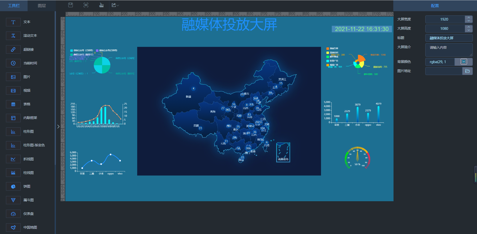 开源数据大屏AJ-Report-CSDN博客