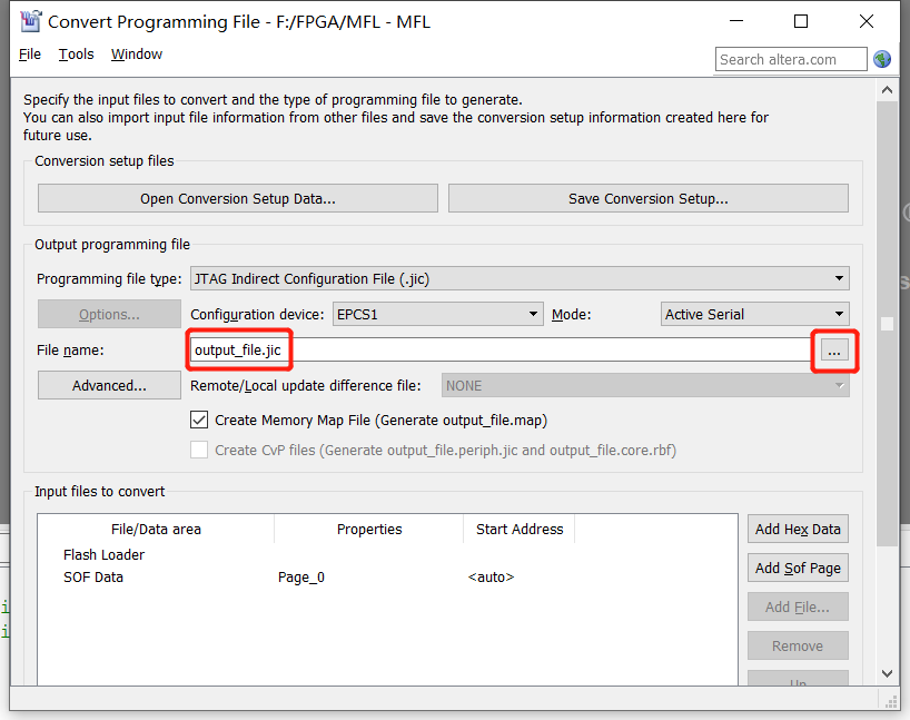 Quartus将sof文件生成.jic文件固化进flash_quartus生成jic-CSDN博客