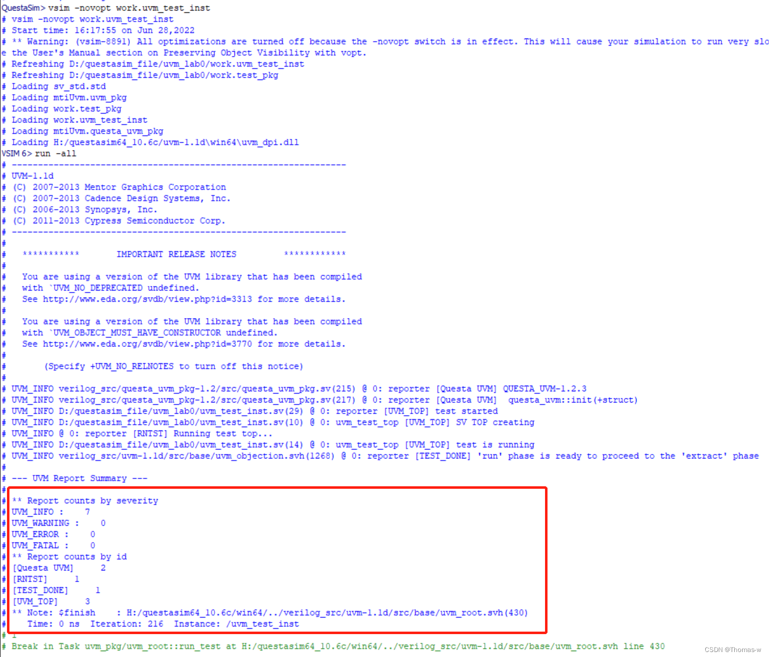 【UVM练习】实验lab0_uvm实验0-CSDN博客