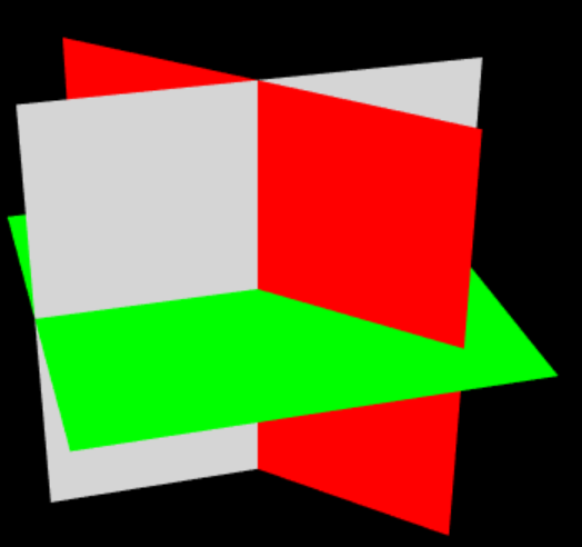 VTK例子--三个相交的平面_vtkplanesource-CSDN博客